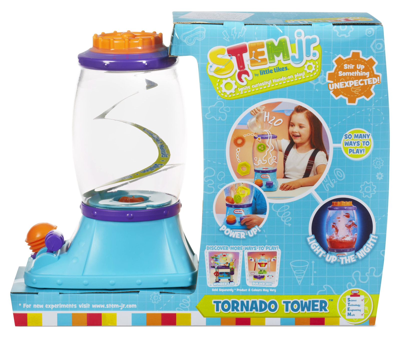 LITTLE TIKES STEM JR TORNADO TOWER – NEW LAND