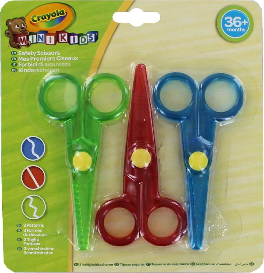 Scissors collection "Crayola" 3pcs – NEW LAND