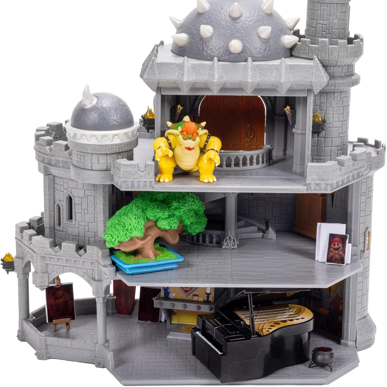 The Super Mario Galaxy Movie Deluxe Bowser Castle playset – NEW LAND
